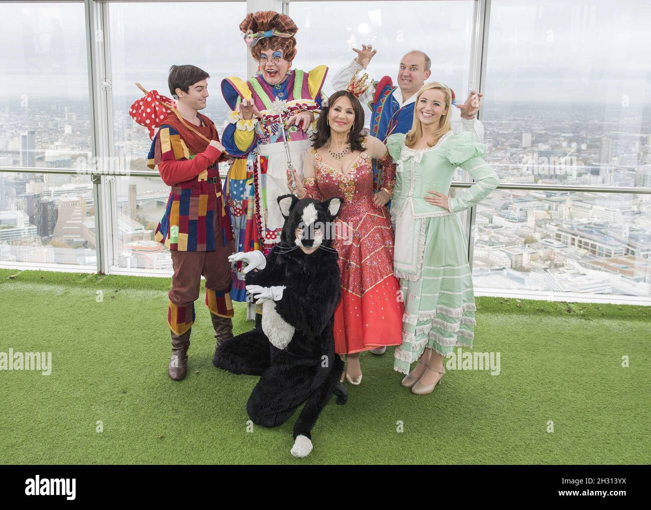 (L-R) Sam Hallion, Matthew Kelly, Victoria Williams (Cat) Arlene ...