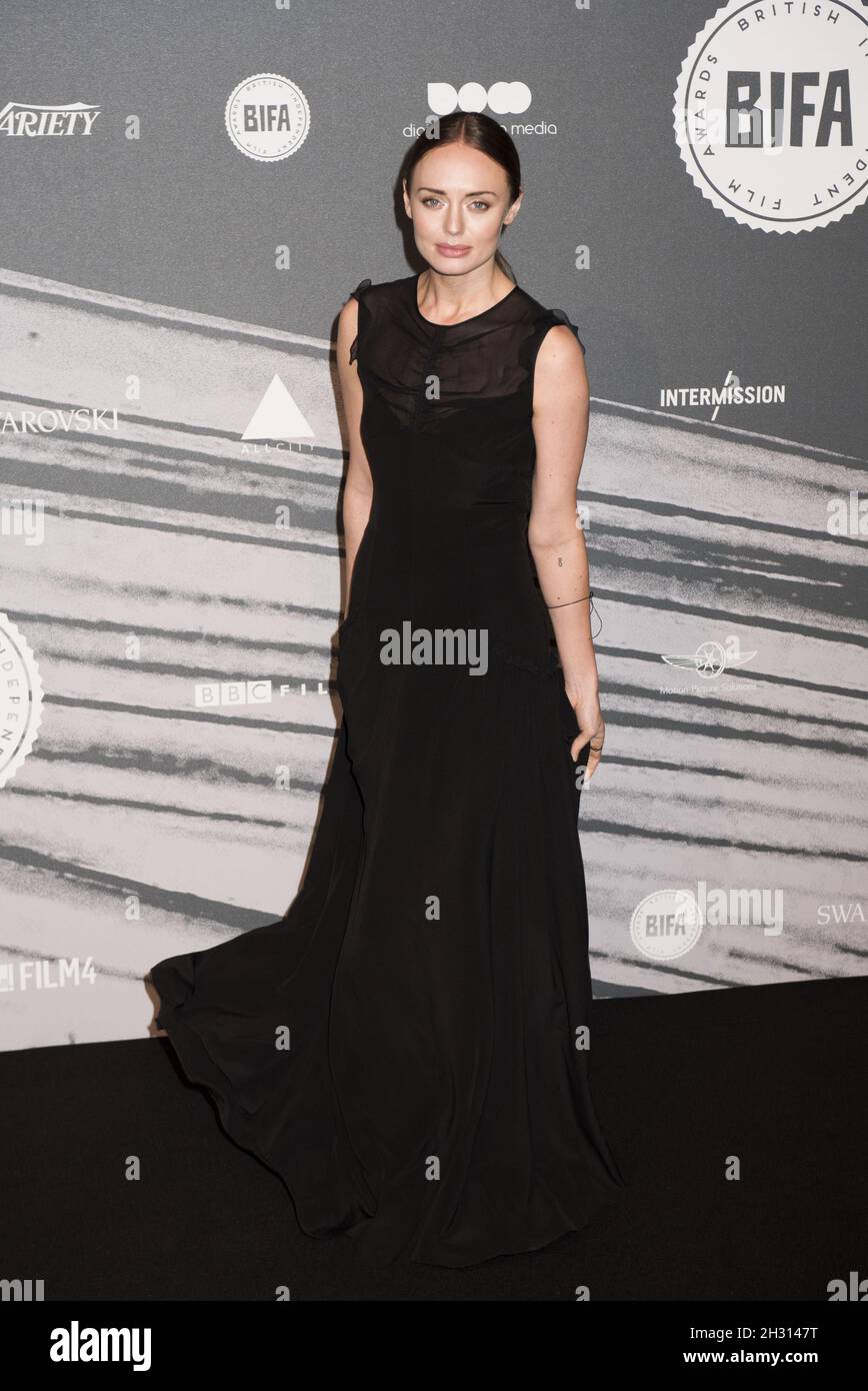 Laura Haddock arrives at the British Independent Film Awards at Old ...