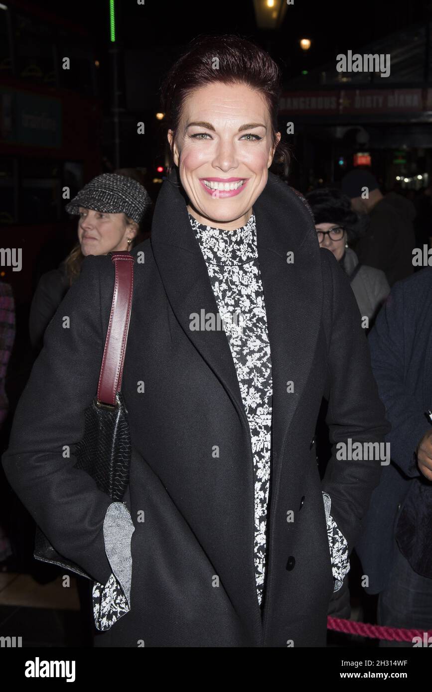 Hannah Waddingham attends the Travesties press night at the Apollo ...