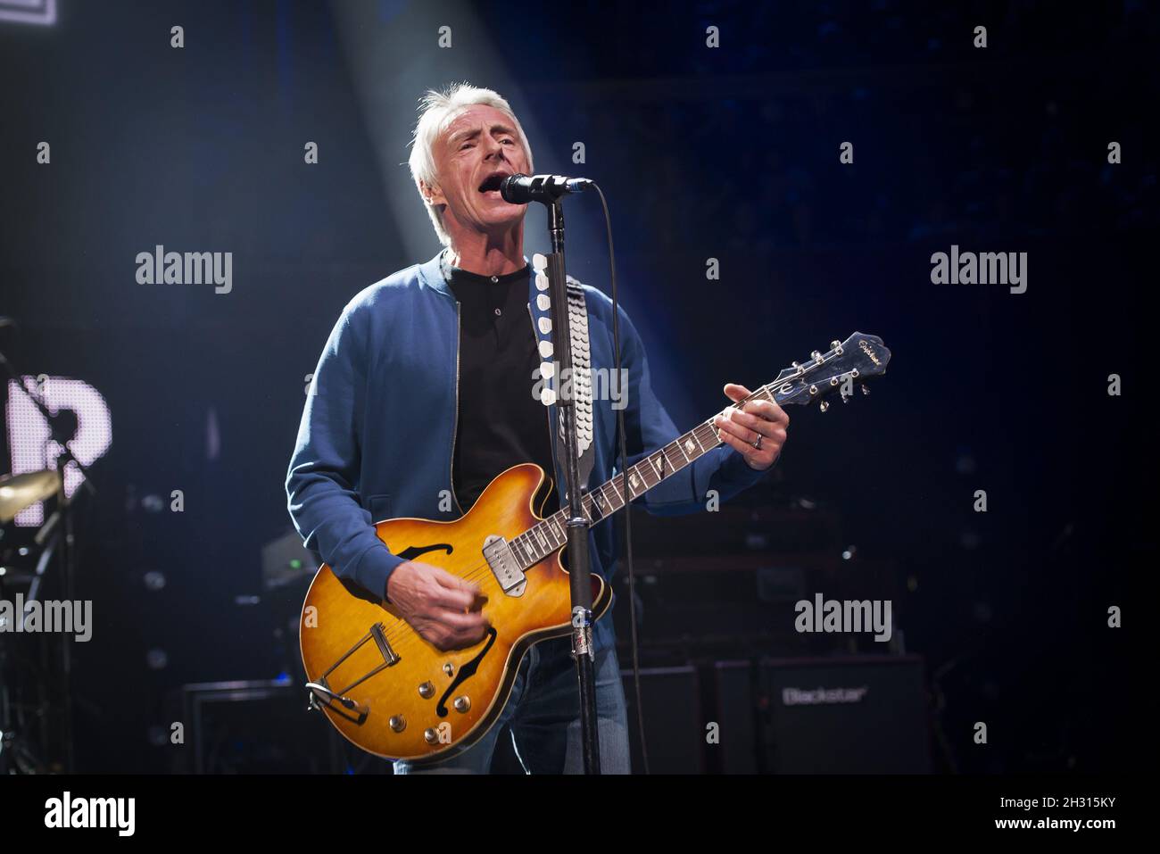 Paul Weller performs on stage for the Teenage Cancer Trust annual ...