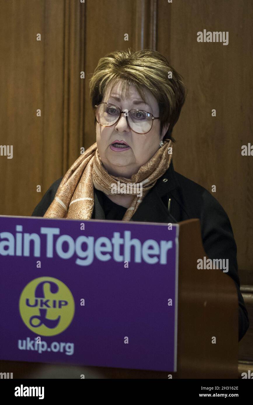 Margot Parker (UKIP Women and Equalities Spokesman) speaks at the UKIP ...