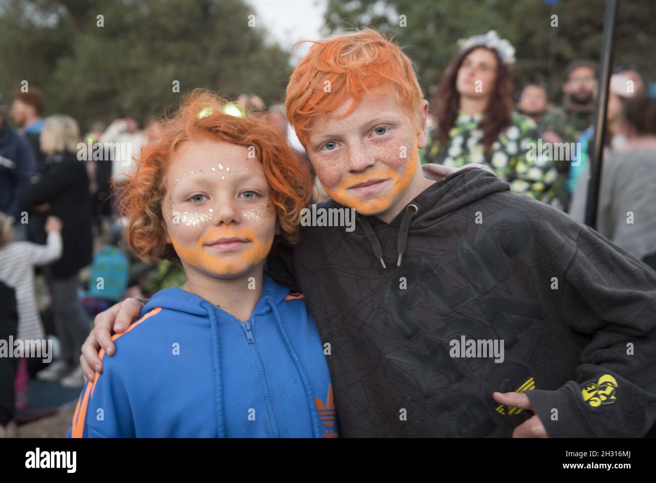 Udmurt People Red Hair