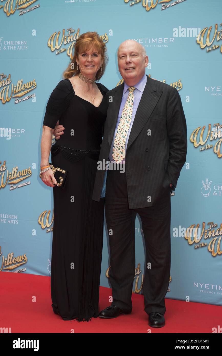 Sarah Margaret Ferguson and Lord Fellowes attend the Wind In The ...