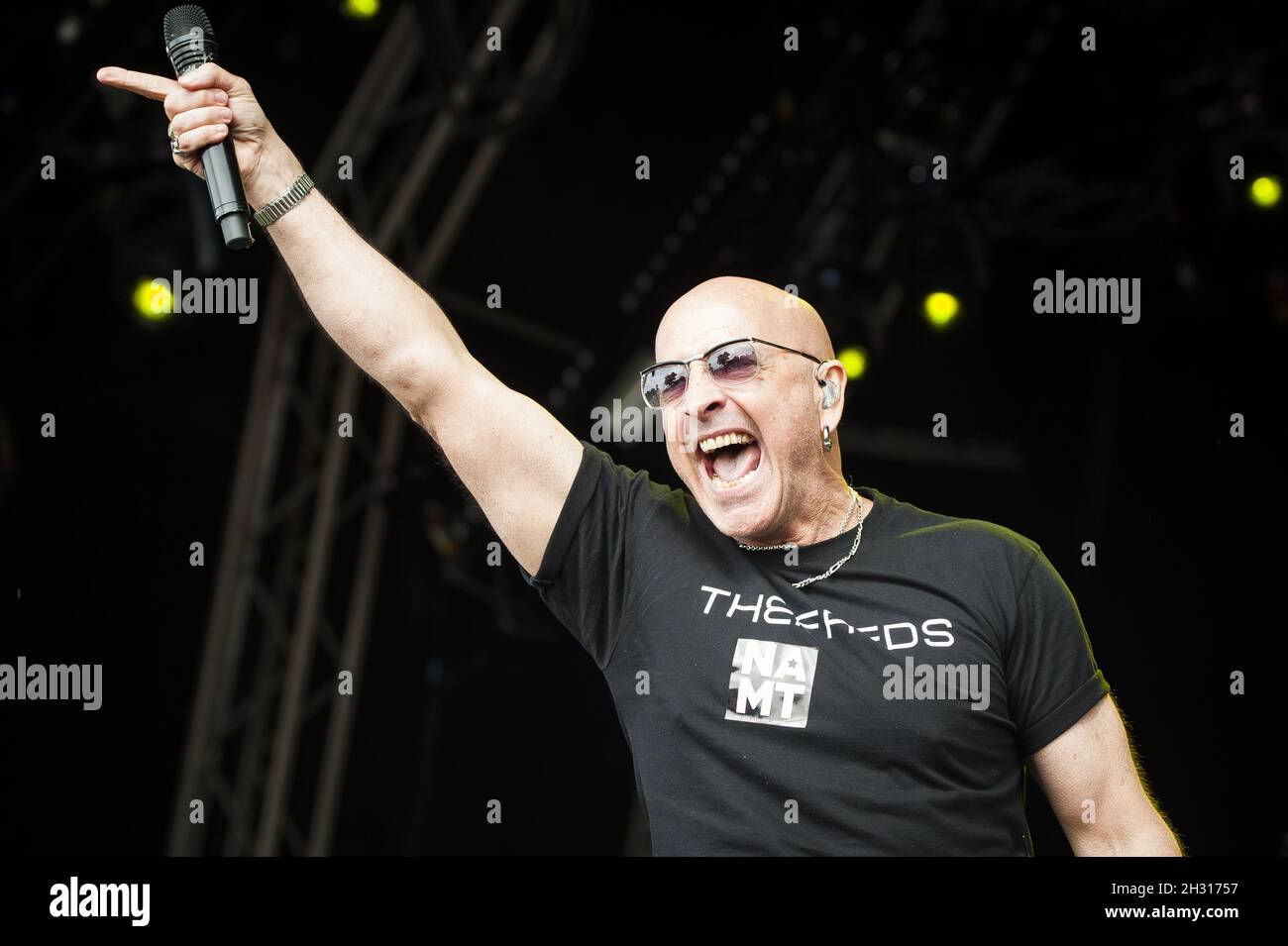 Richard Fairbrass of Right Said Fred performs live at Camp Bestival ...