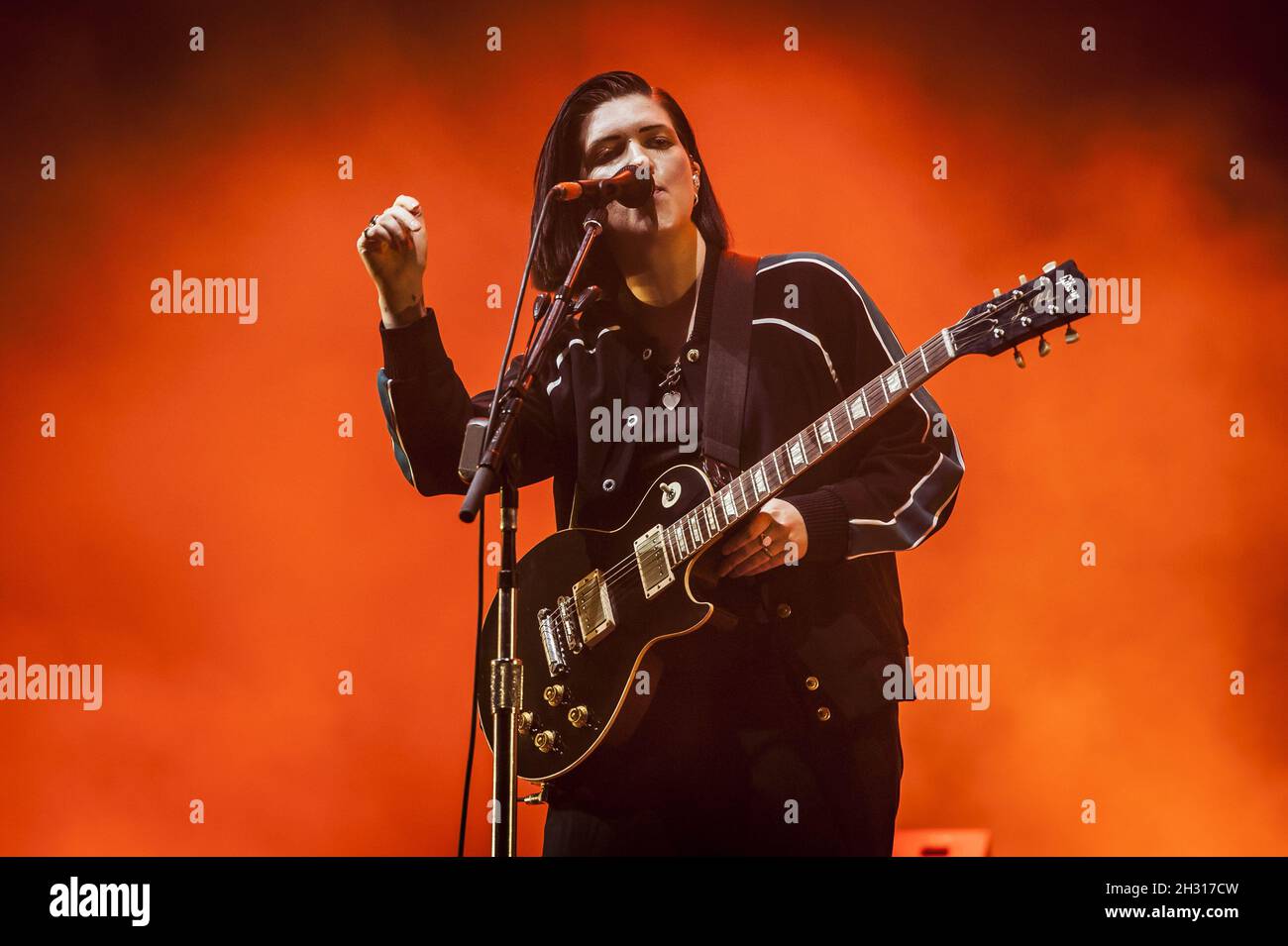 Romy Madley Croft of The XX performs live on stage at Bestival 2017 at Lulworth Castle - Wareham ...