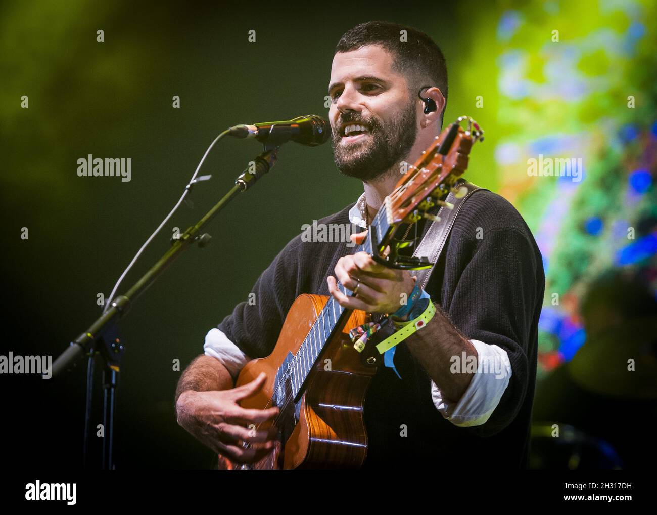 Nick Mulvey performs live on stage at Bestival 2017 at Lulworth Castle ...