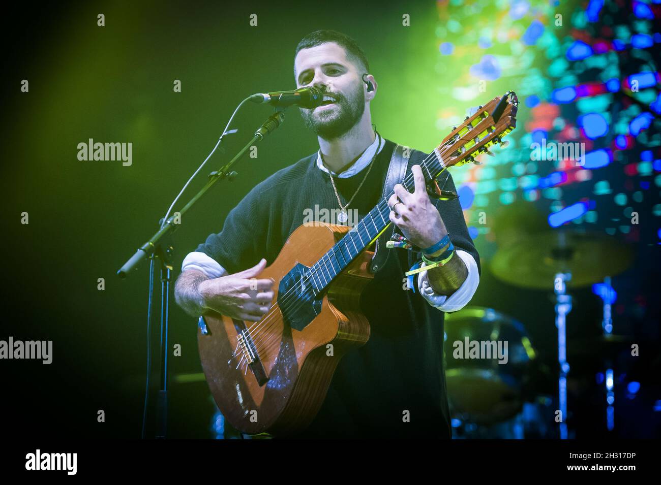Nick Mulvey performs live on stage at Bestival 2017 at Lulworth Castle - Wareham. Picture date ...