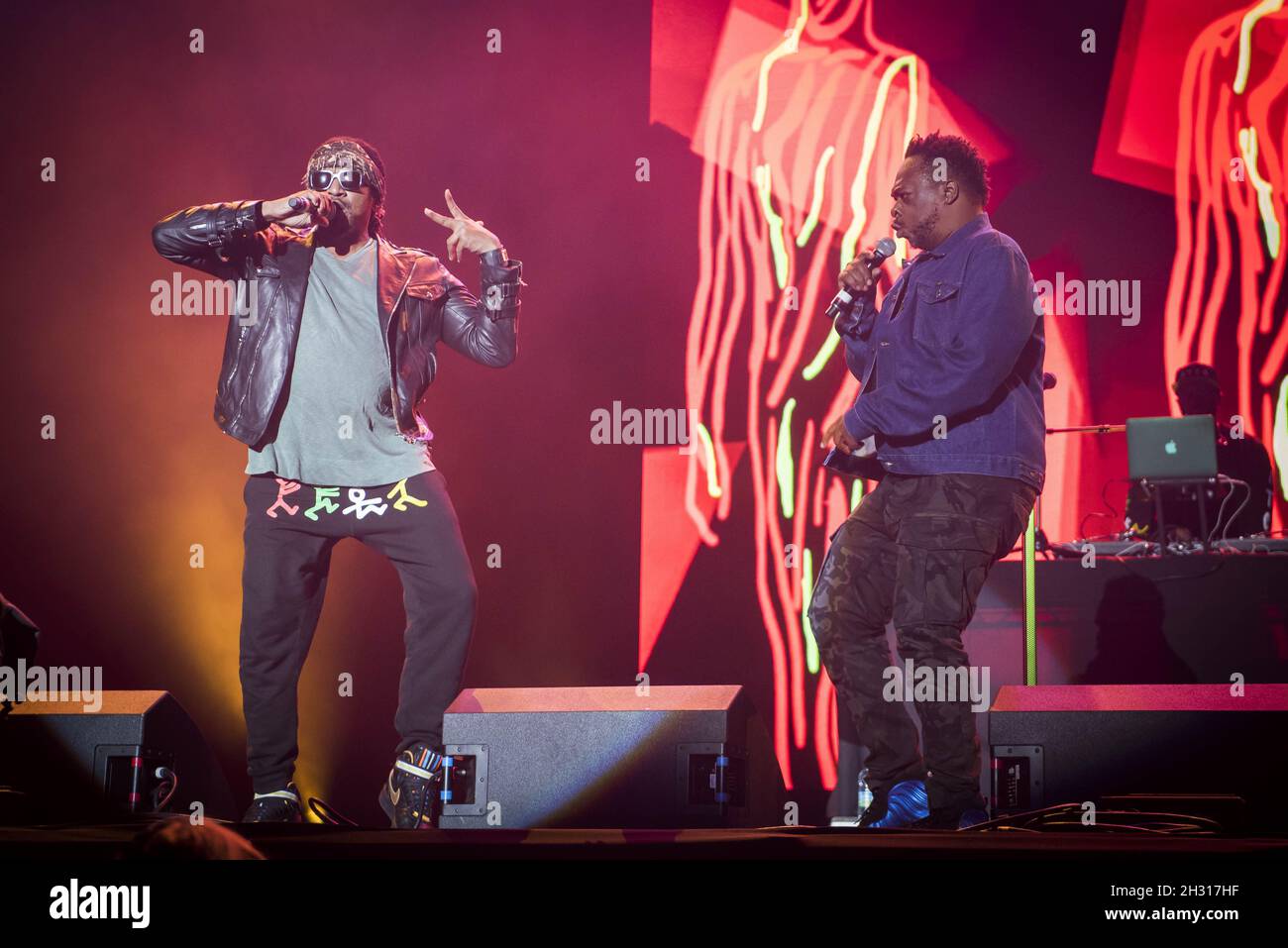 A Tribe Called Quest perform live at Bestival 2017 at Lulworth Castle ...