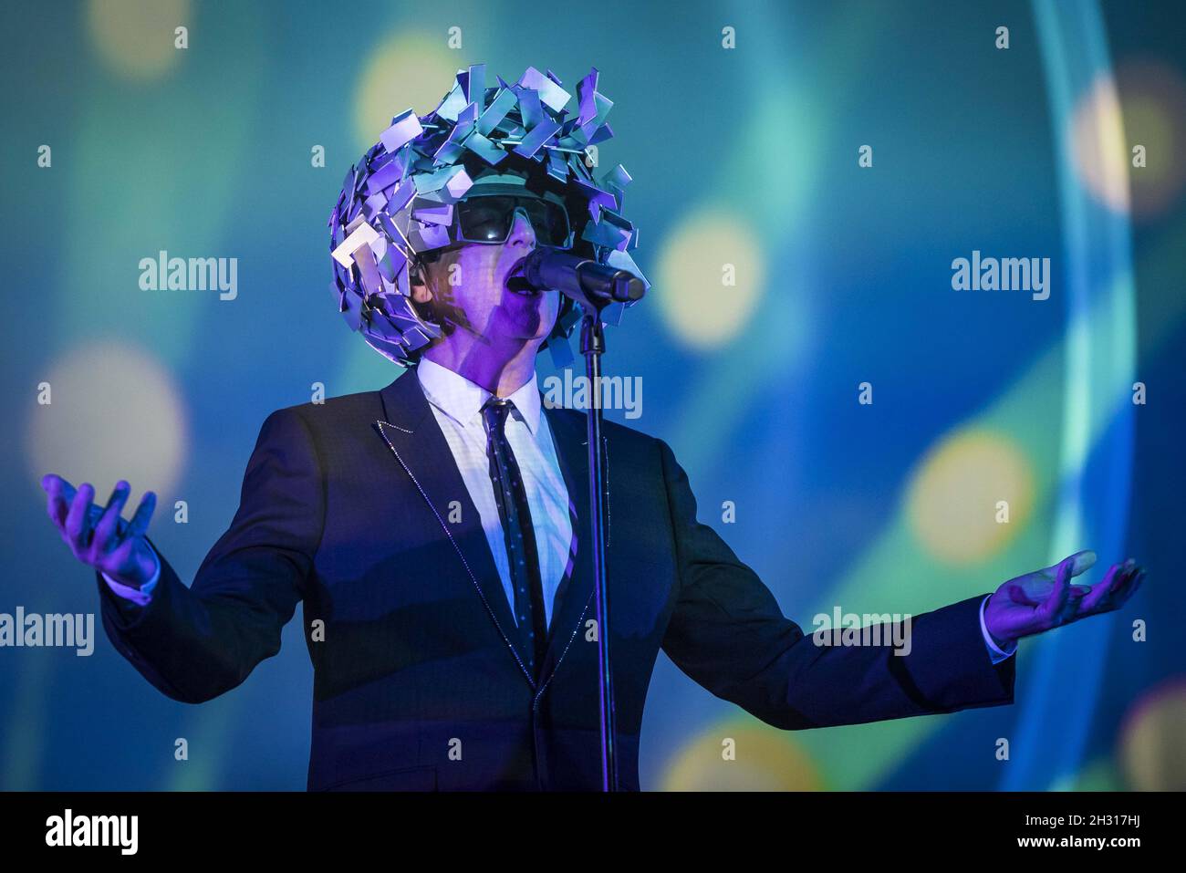 Neil Tennant of the Pet Shop Boys performs live at Bestival 2017 at ...