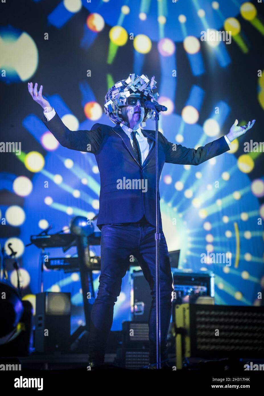 Neil Tennant of the Pet Shop Boys performs live at Bestival 2017 at ...