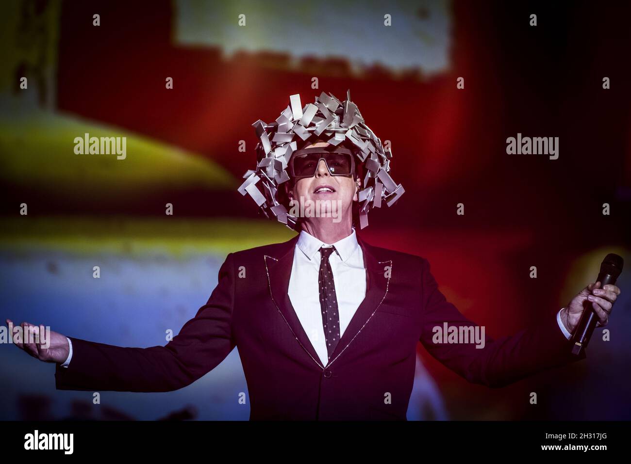Neil Tennant of the Pet Shop Boys performs live at Bestival 2017 at ...