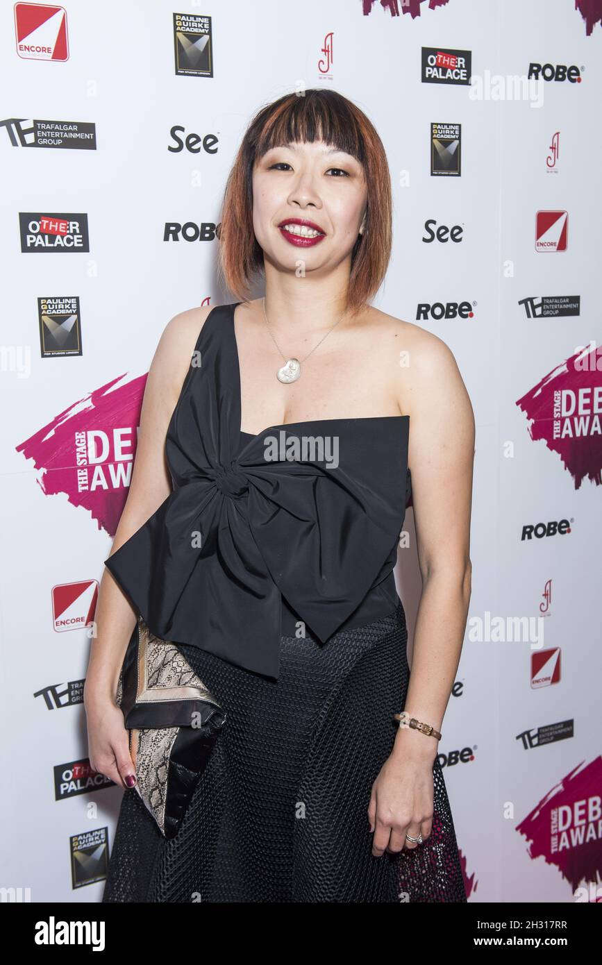 Ruth Chan attends The Stage Debut Awards at 8 Northumberland Avenue ...