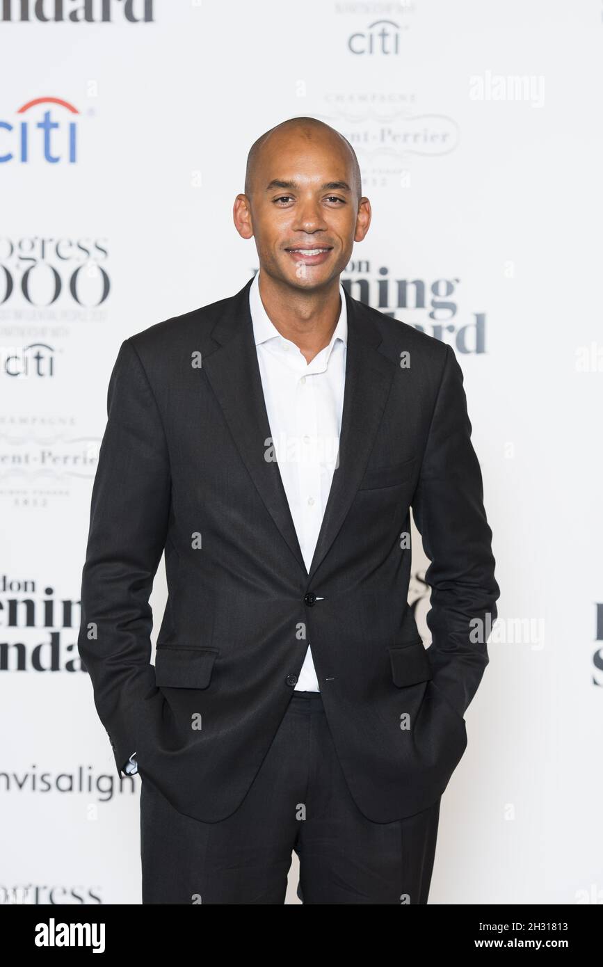 Chukka Umunna MP attends the London Evening Standard's annual Progress ...