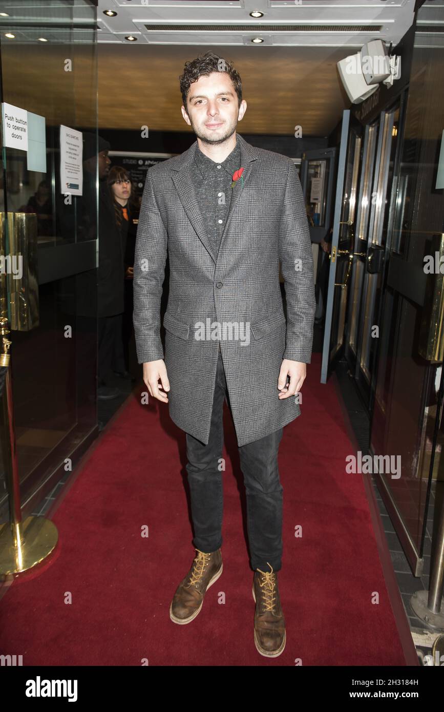 Michael Fox attends The Red Lion press night at Trafalgar Studios ...