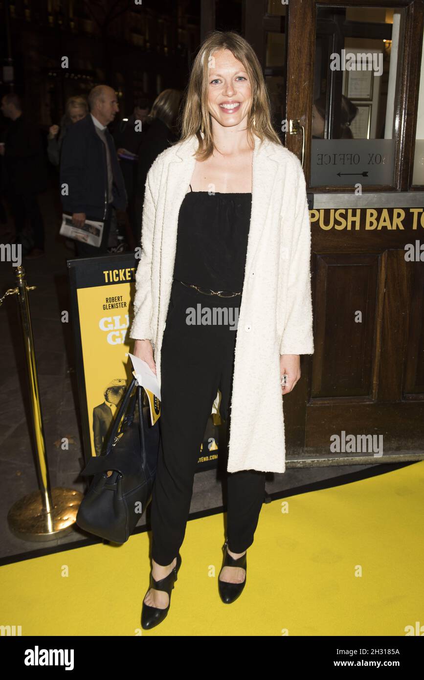 Kelly Adams attends the Glengarry Glen Ross press night at the ...