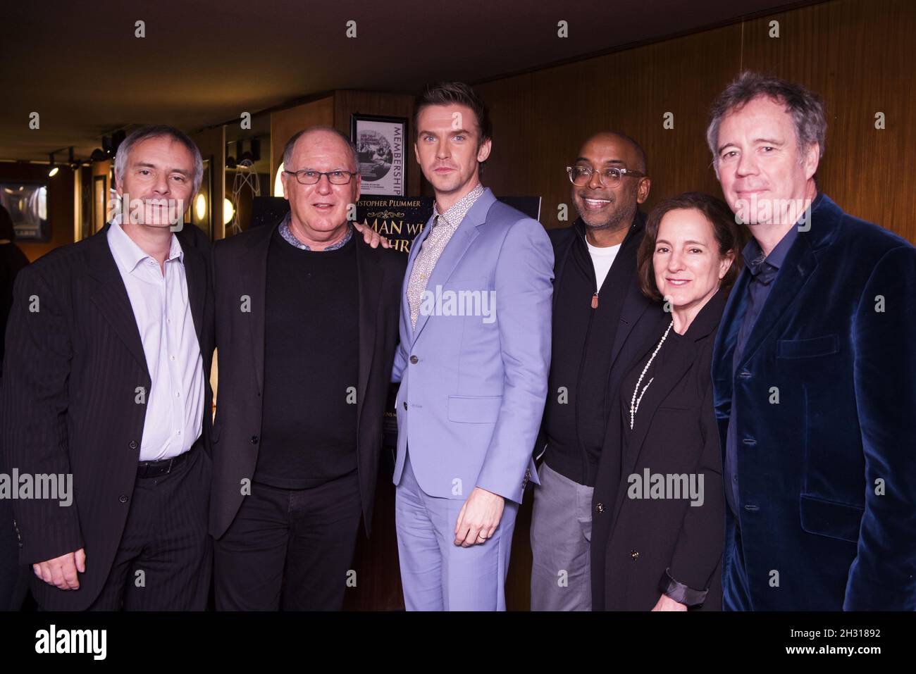 (L-R) Ian Sharples, Robert Mickelson, Dan Stevens, Bharat Nalluri ...