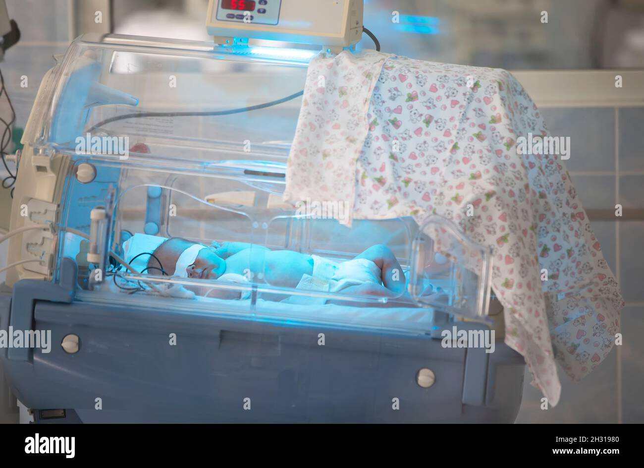 Human baby incubator hi-res stock photography and images - Alamy