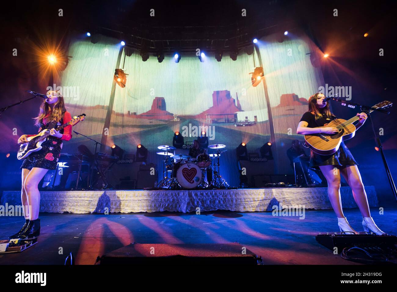 Johanna Soderberg and Klara Soderberg of First Aid Kit perform live on ...