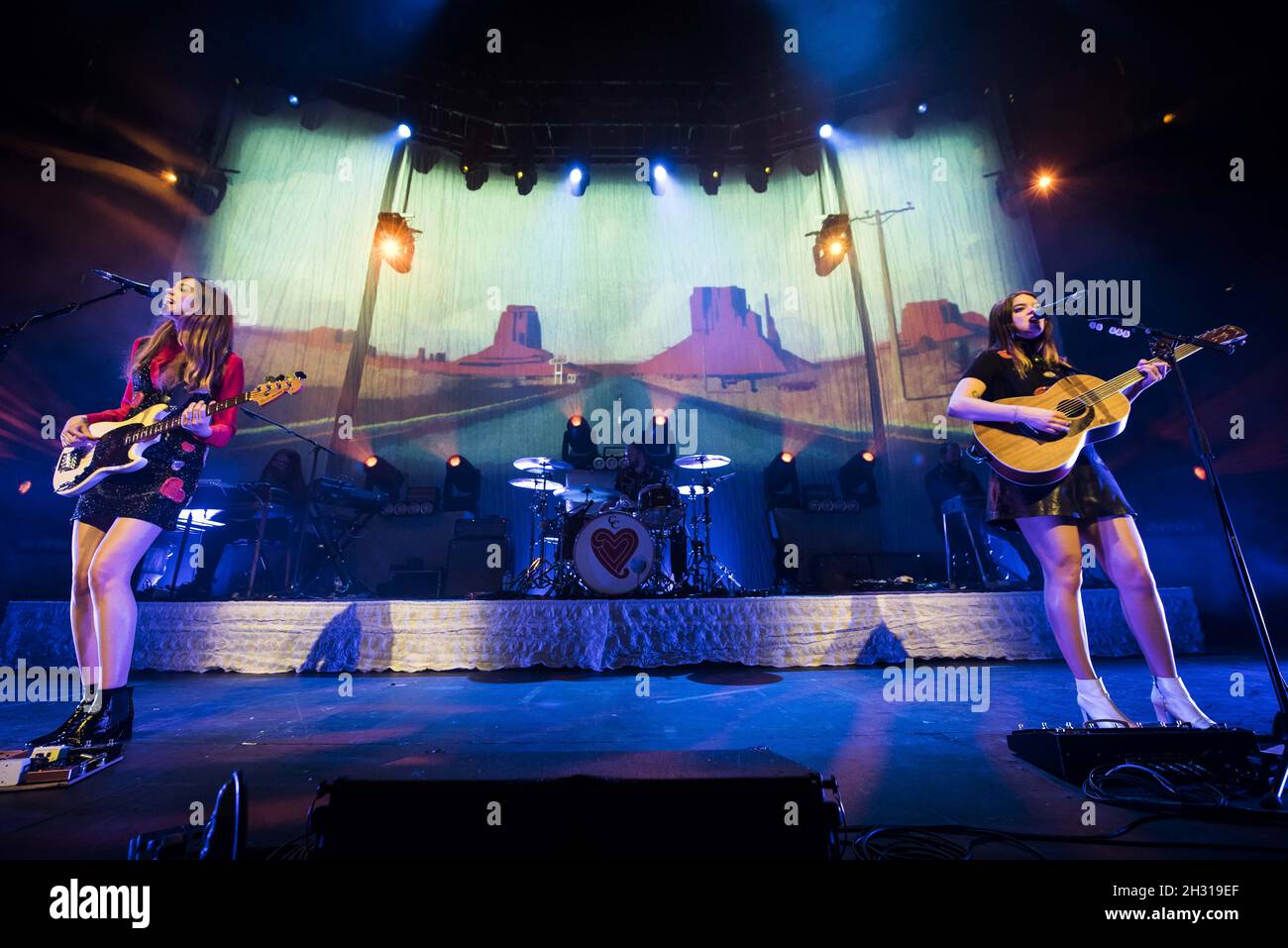 Johanna Soderberg and Klara Soderberg of First Aid Kit perform live on ...