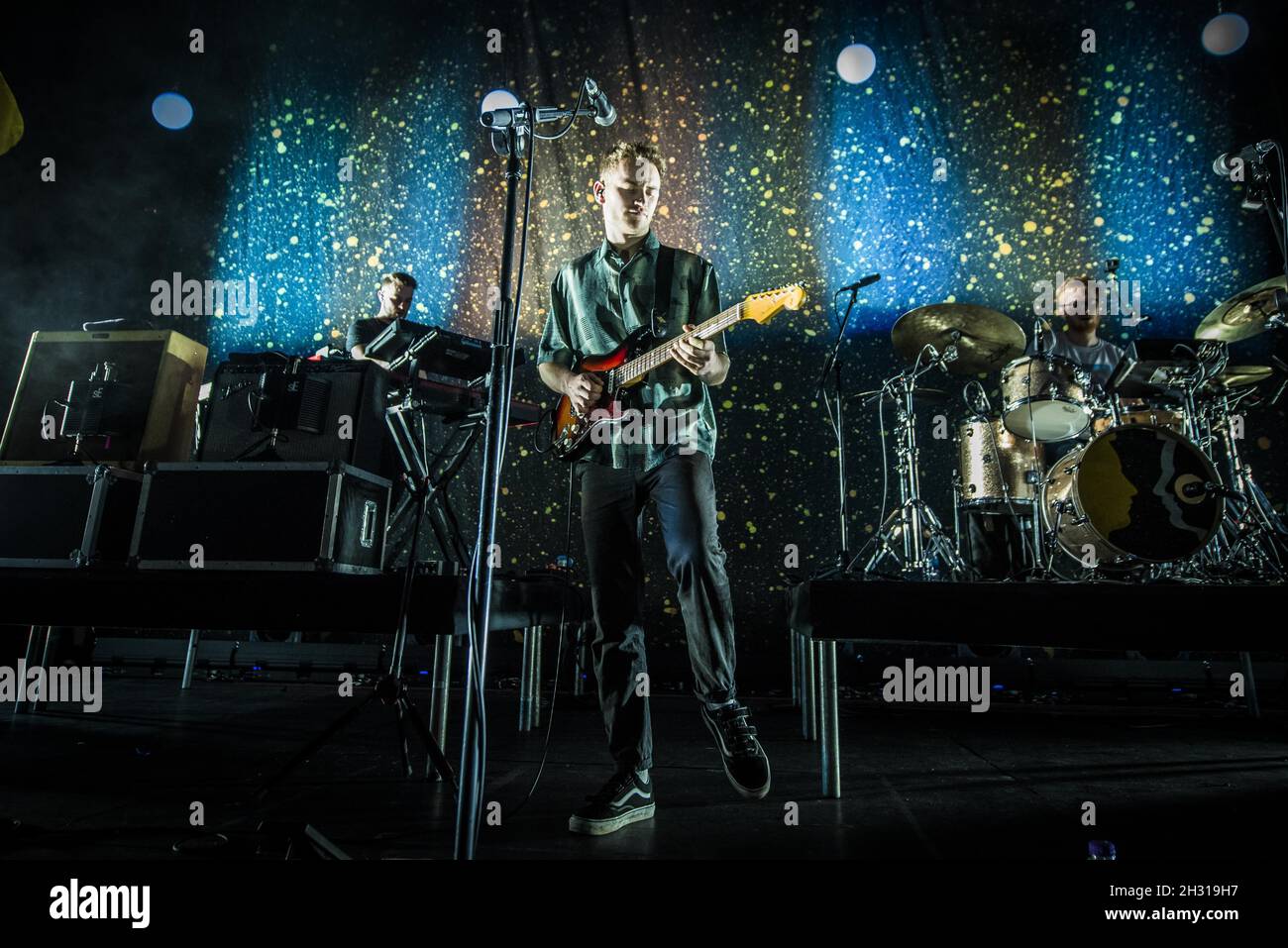 Tom Misch performs live on stage at the Roundhouse, Camden - London ...
