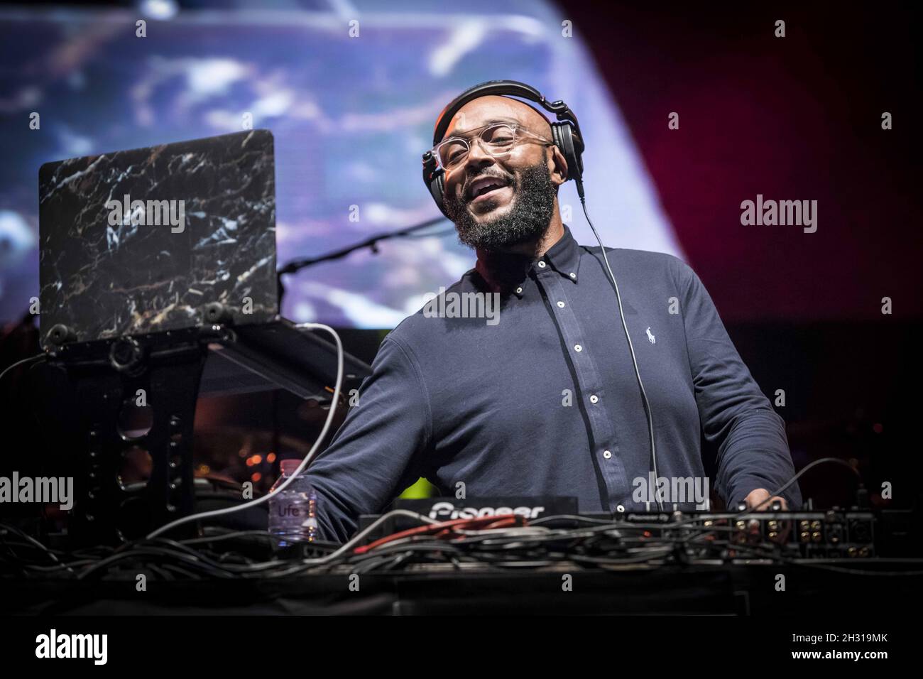 Mistajam on stage during the Teenage Cancer Trust annual concert series ...
