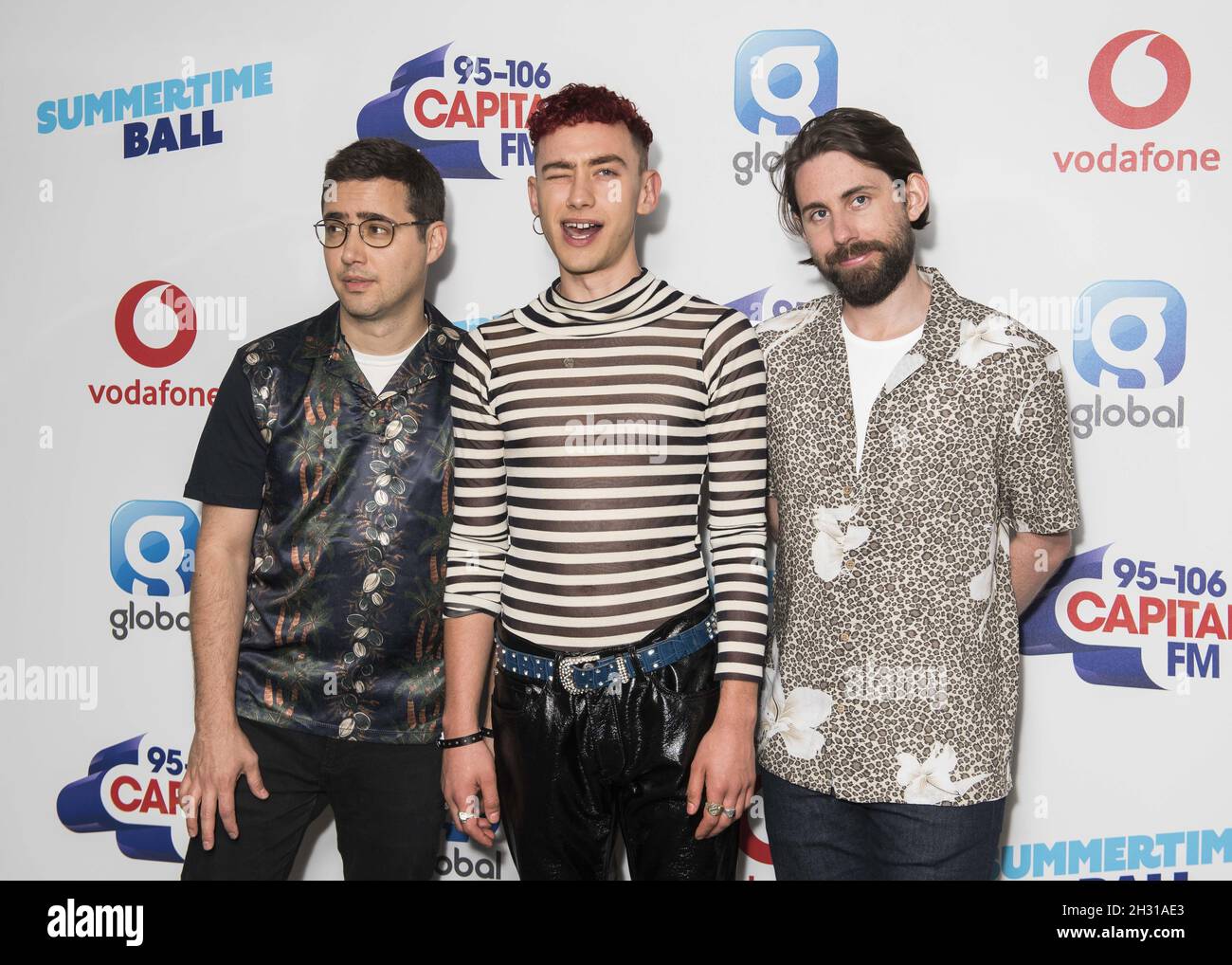 Emre Turkmen, Olly Alexander and Mikey Goldsworthy of Years and Years ...