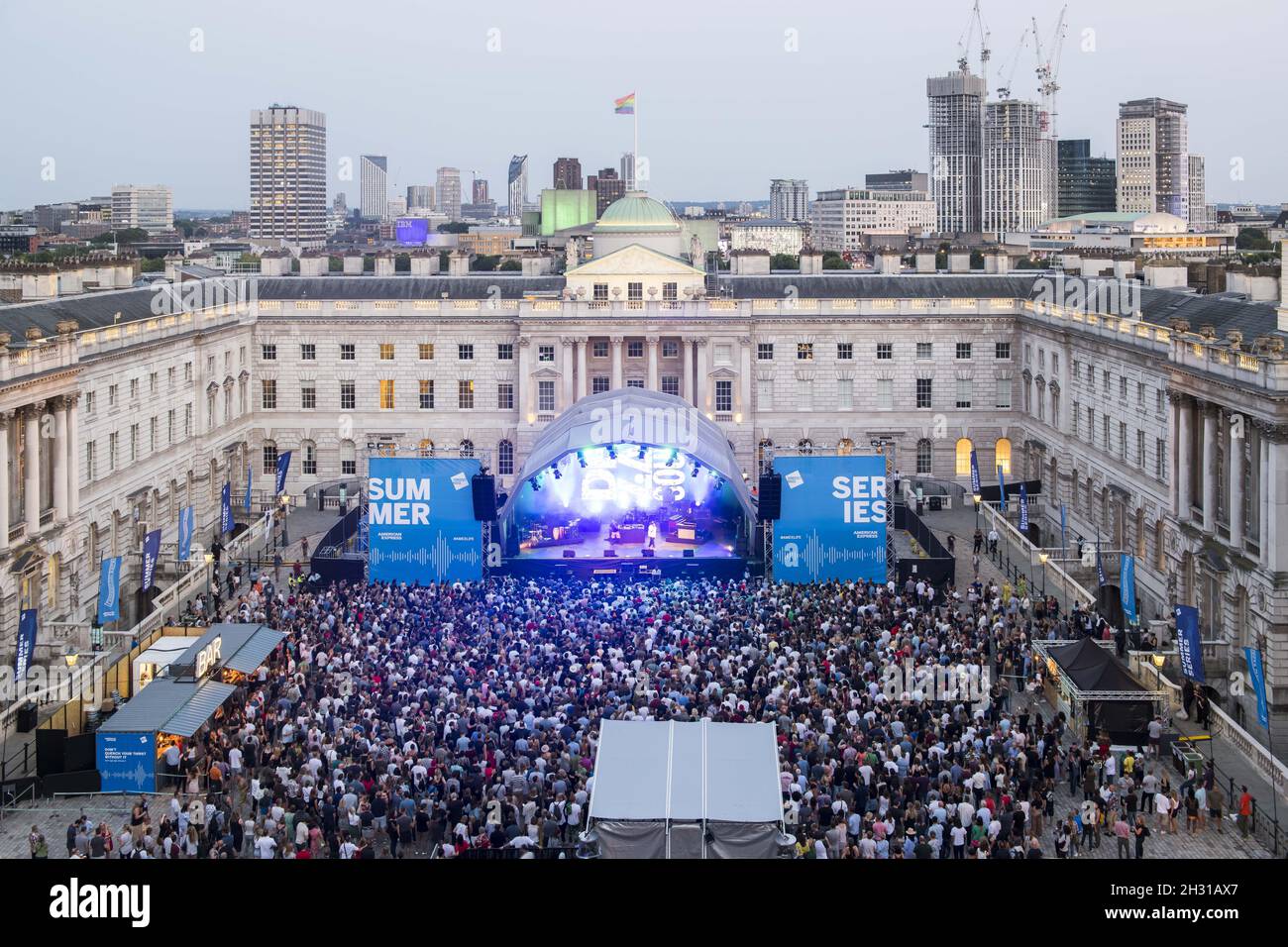 Somerset house summer series hi-res stock photography and images - Alamy