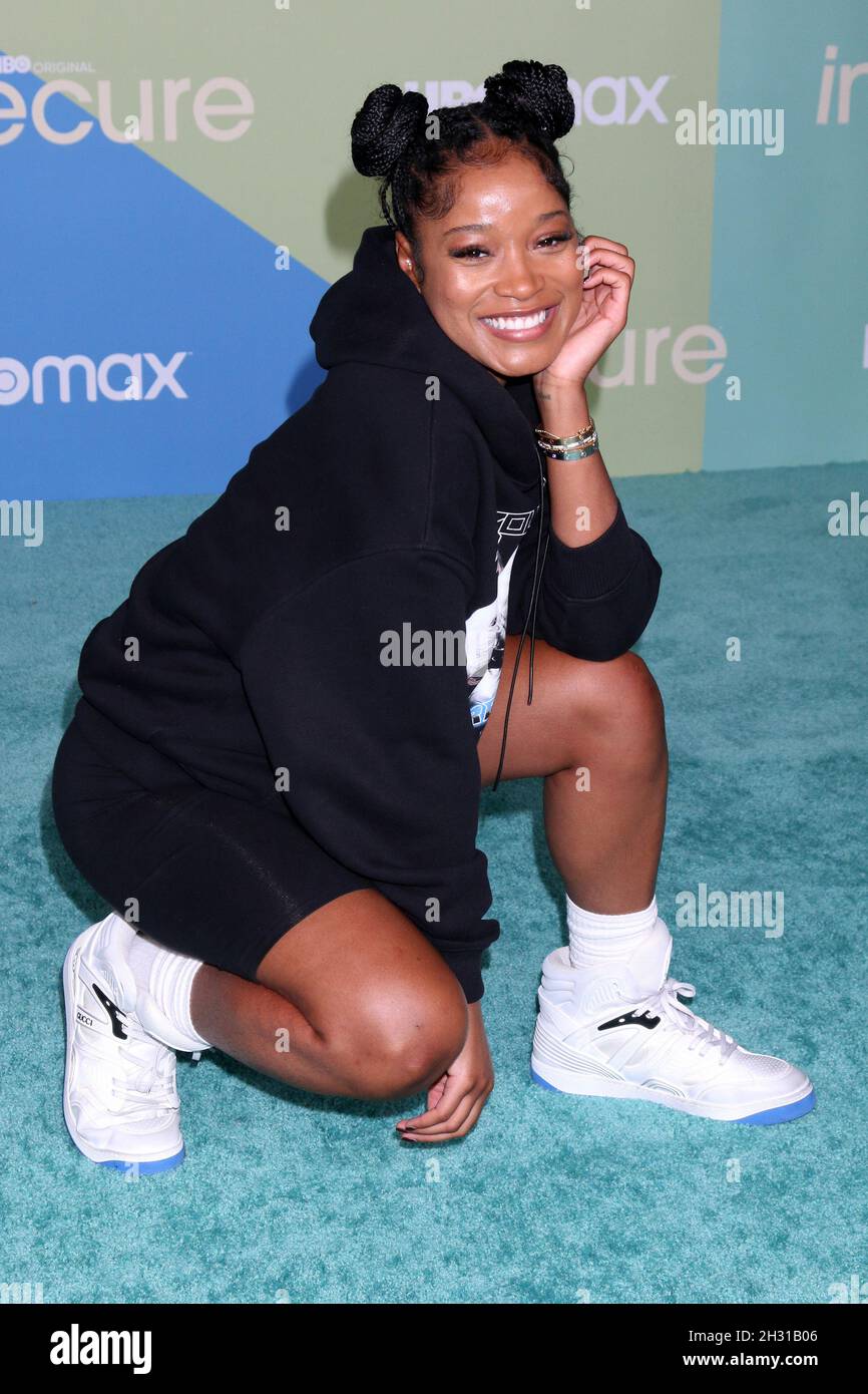 LOS ANGELES - OCT 21: Keke Palmer at the Insecure Season 5 Premiere ...