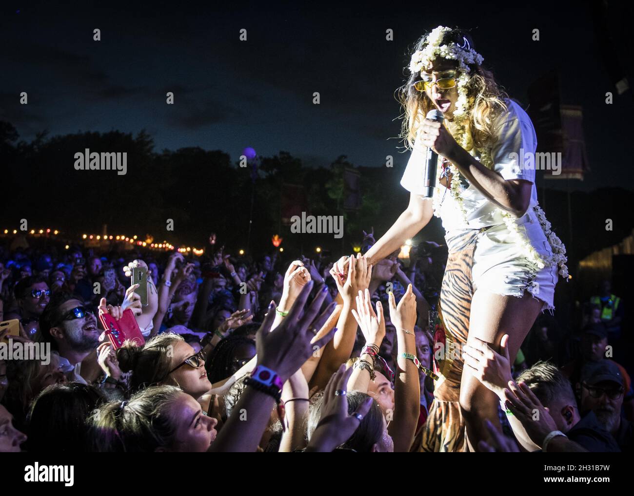 MIA (Mathangi Arulpragasam) performs live at Bestival 2018 Lulworth ...
