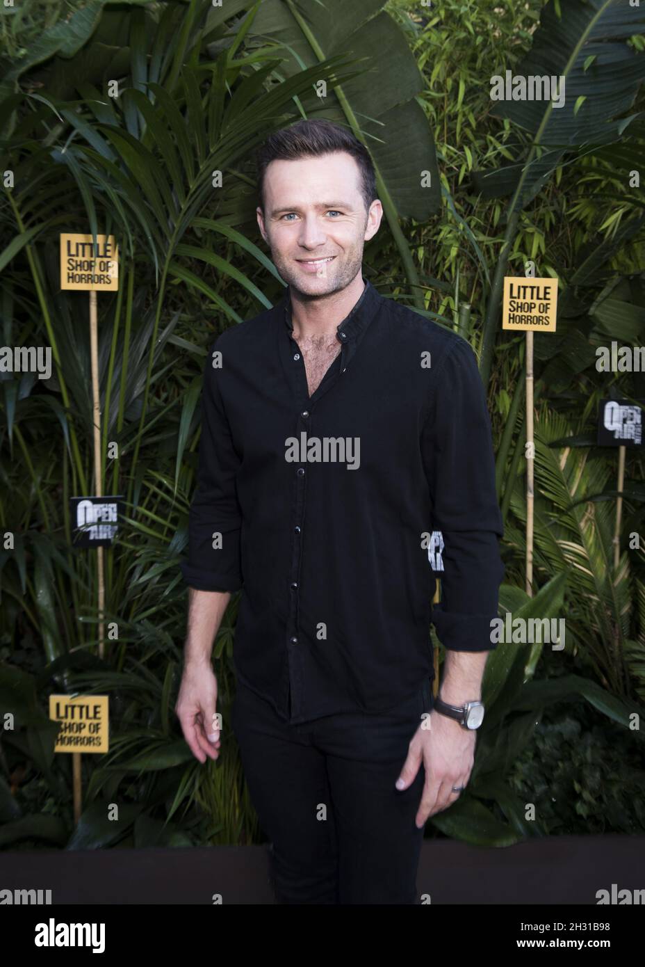 Harry Judd attends the Little Shop of Horrors press night at the Regent ...