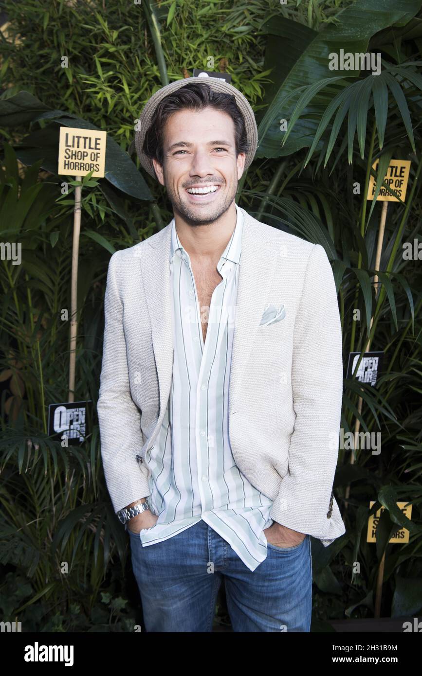 Danny Mac attends the Little Shop of Horrors press night at the Regent ...
