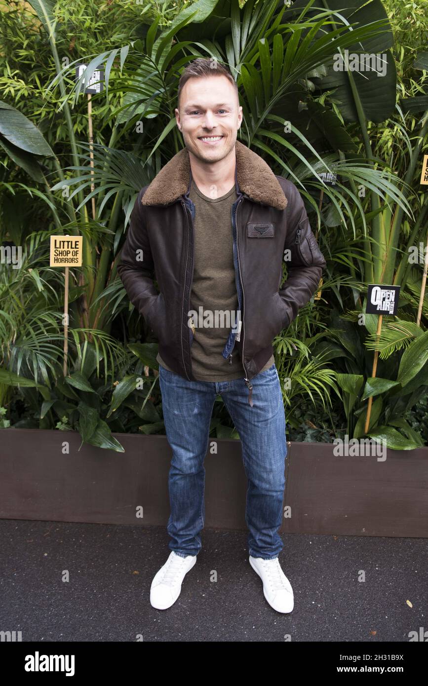 Andrew Hayden-Smith attends the Little Shop of Horrors press night at ...