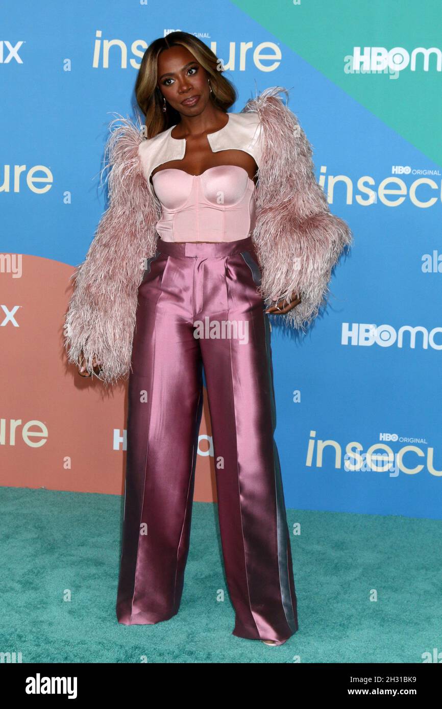 LOS ANGELES - OCT 21: Yvonne Orji at the Insecure Season 5 Premiere ...