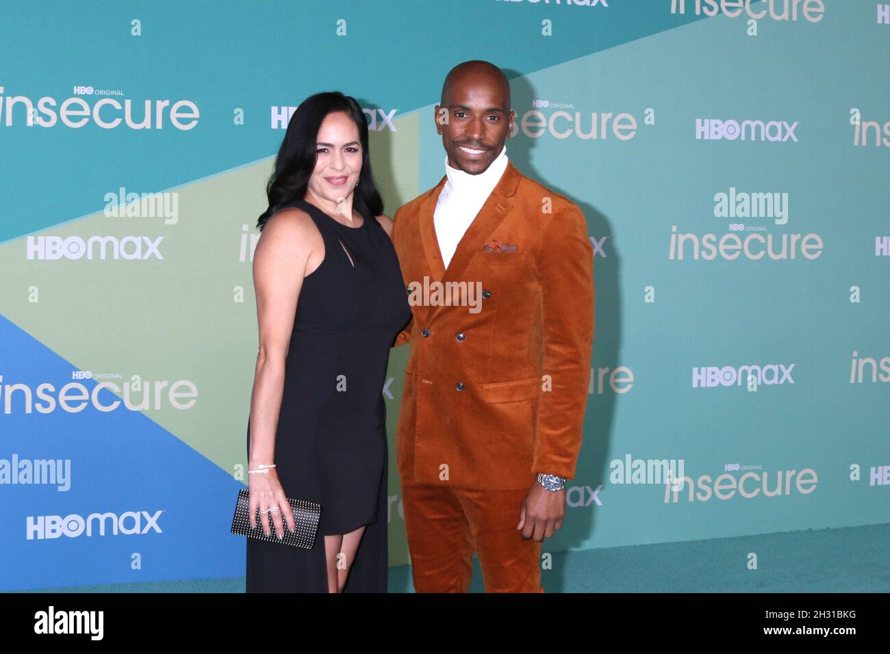 LOS ANGELES - OCT 21: Taurean Jackson, Leonard Robinson at the Insecure ...