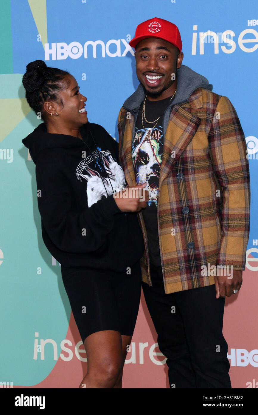 LOS ANGELES - OCT 21: Keke Palmer, Richard Nevels at the Insecure ...