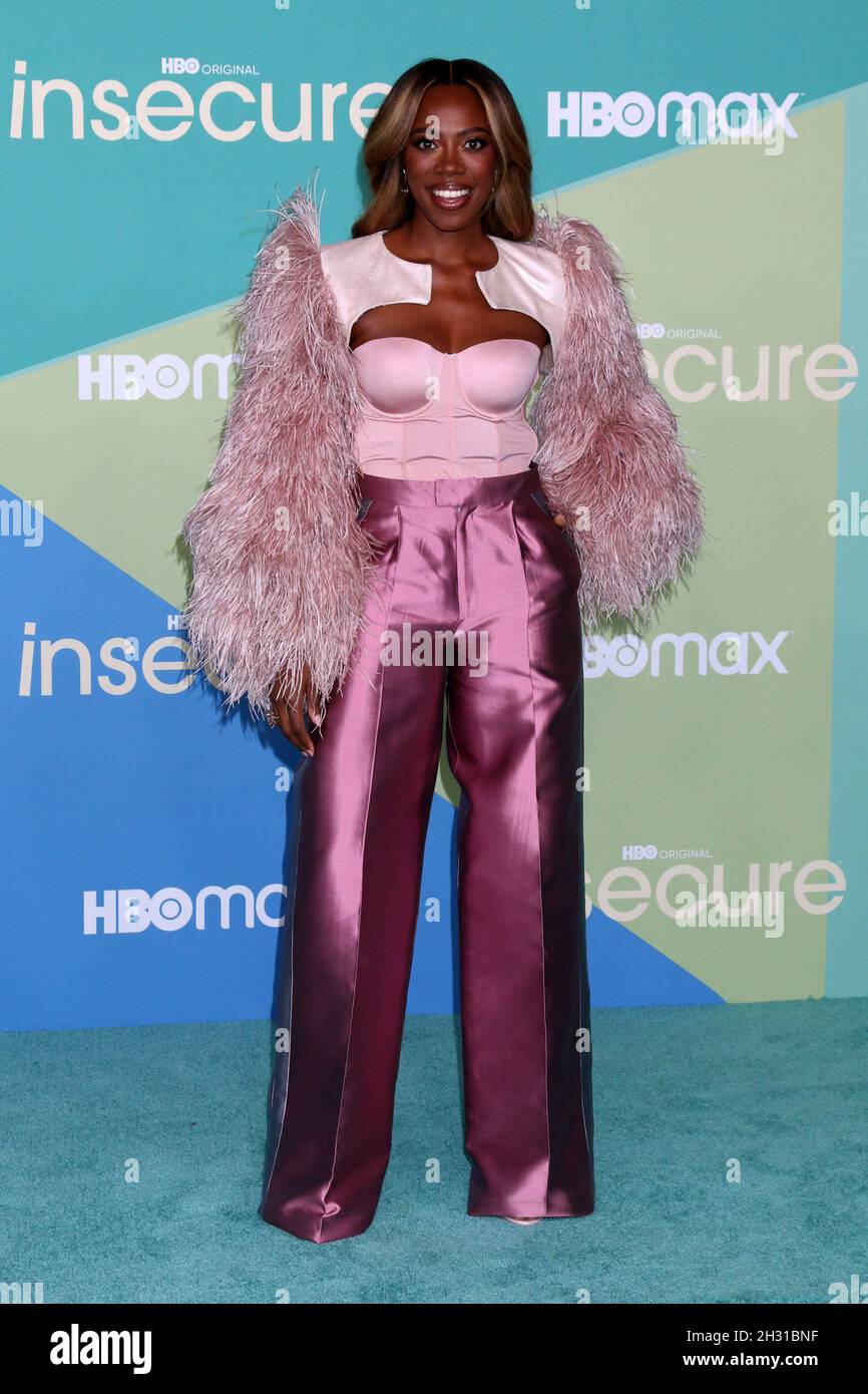 LOS ANGELES - OCT 21: Yvonne Orji at the Insecure Season 5 Premiere ...