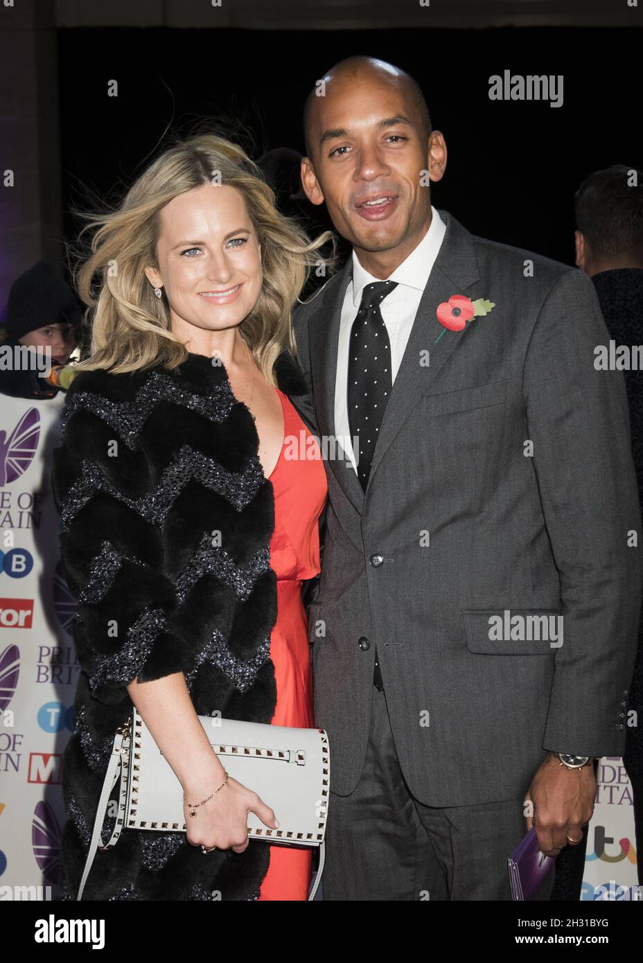 Chukka Umunna and Alice Sullivan arrive at the Daily Mirror Pride of ...