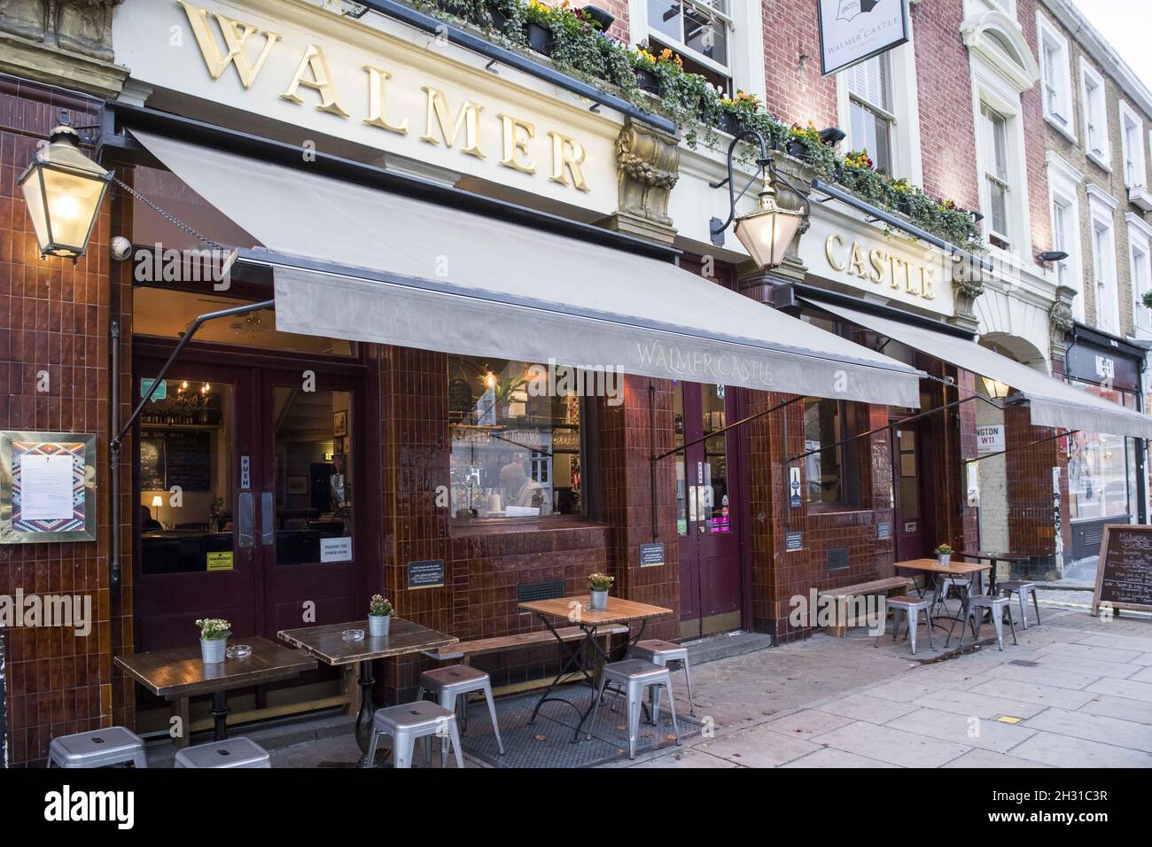 General view of the Walmer Castle owned by David Beckham, Notting Hill ...