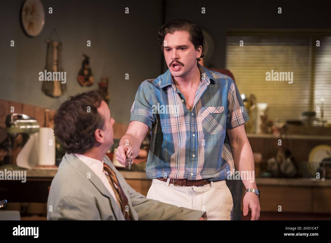 Donald Sage Mackay and Kit Harington performs on stage during the True ...