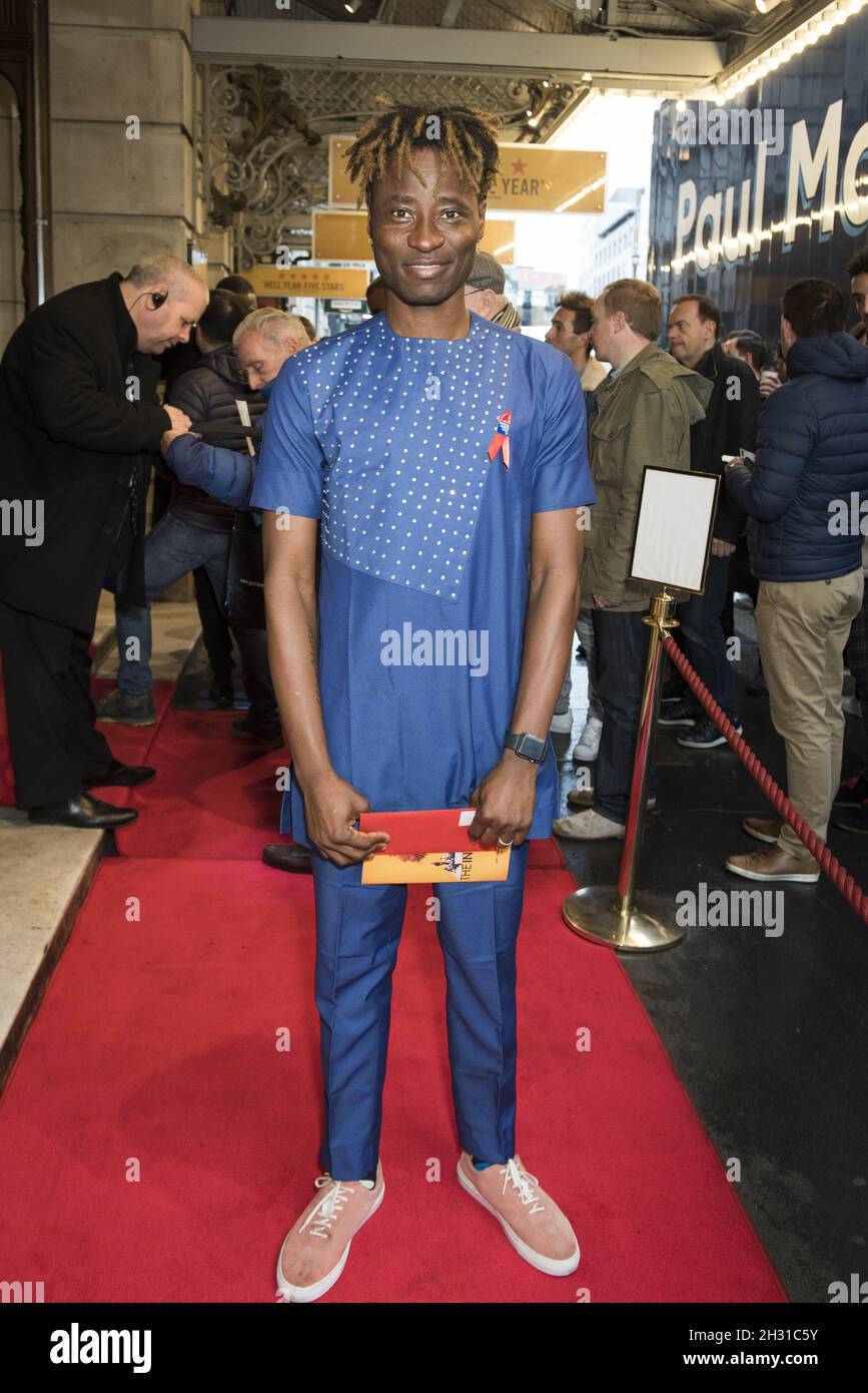 Bisi Alimi arrives at the World Aids Day Inheritance performance at the ...