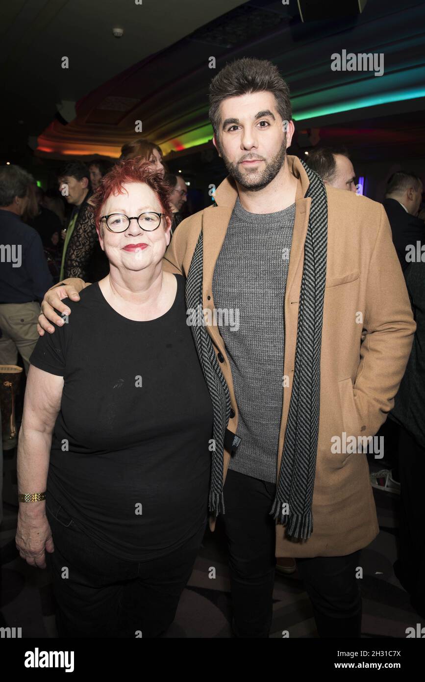 Jo Brand and Simon Lipkin attend the Nativity press night after party ...