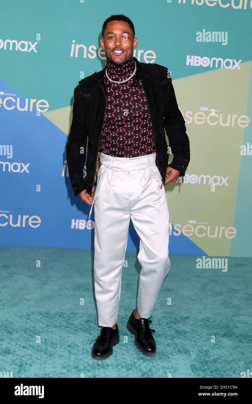 LOS ANGELES - OCT 21: Curtis Hamilton at the Insecure Season 5 Premiere ...