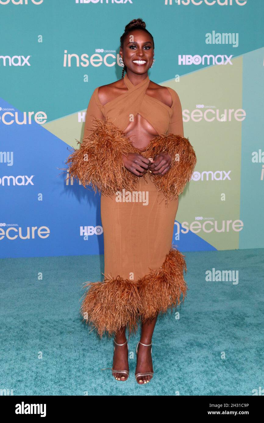 LOS ANGELES - OCT 21: Issa Rae at the Insecure Season 5 Premiere ...