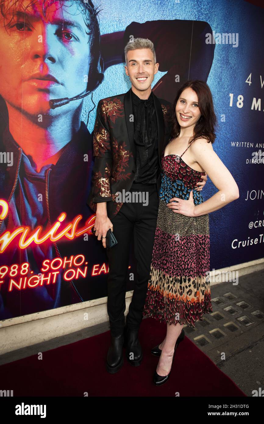 Jamie Lambert and Eliza Jackson arrive at the opening night of Cruise ...