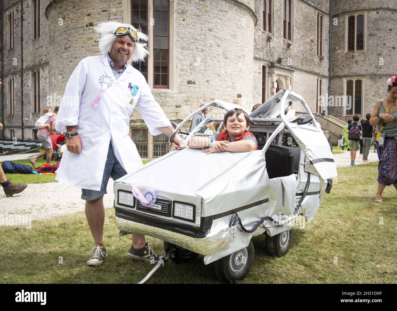 The winners of the Pimp My Trolley competition with their Back to the ...