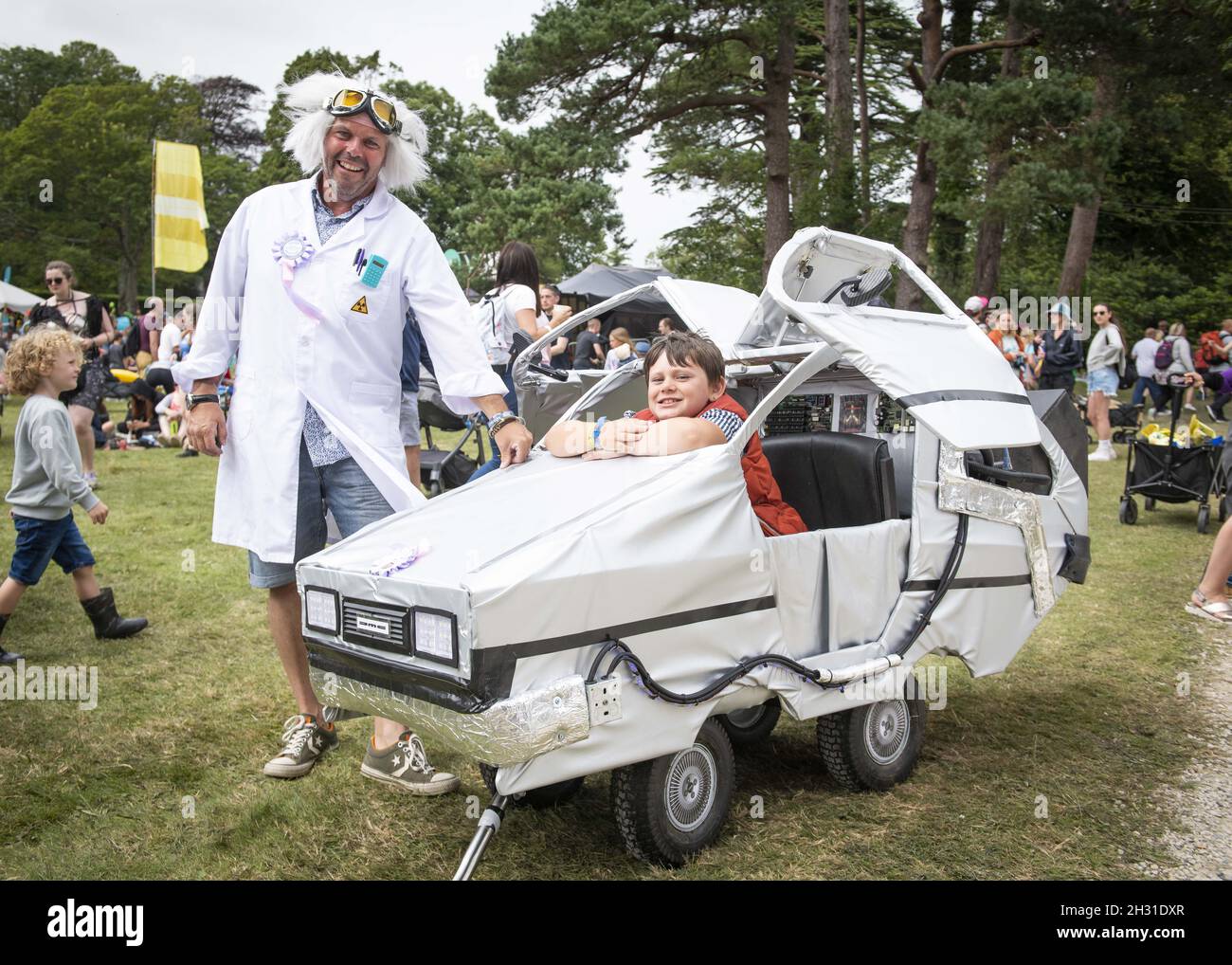 The winners of the Pimp My Trolley competition with their Back to the ...