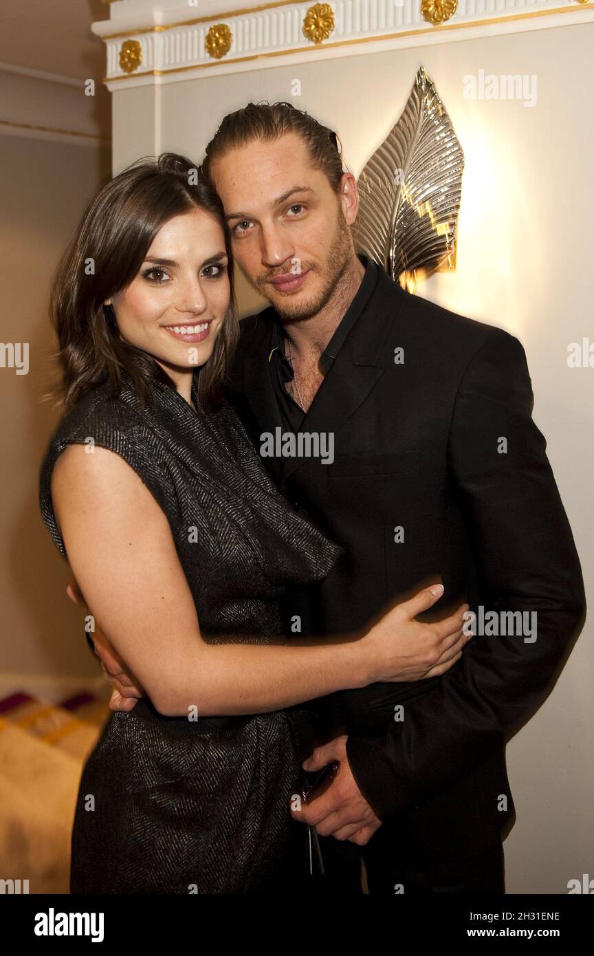 Charlotte Riley and Tom Hardy at The English National Ballet's Swan ...