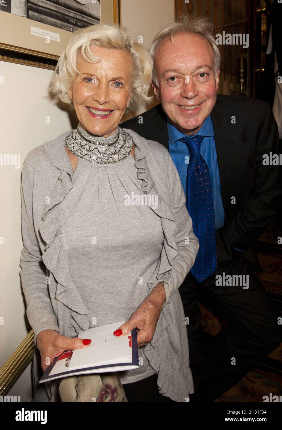 Honor Blackman and Nicholas Grace attend The West End Opening of ...
