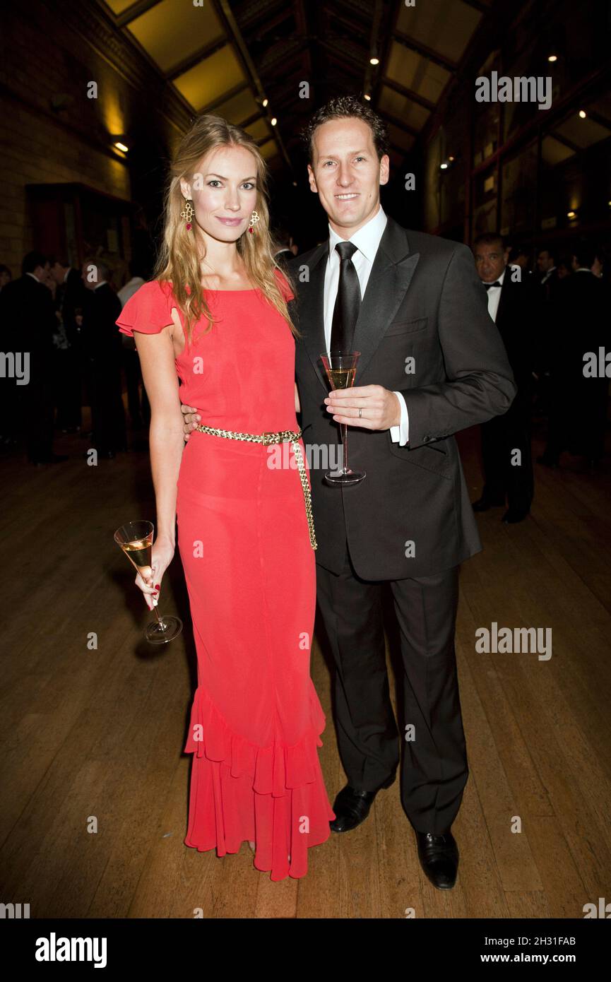 Brendan Cole and Zoe Hobbs attend the 'Chain of Hope' fundraising ball ...