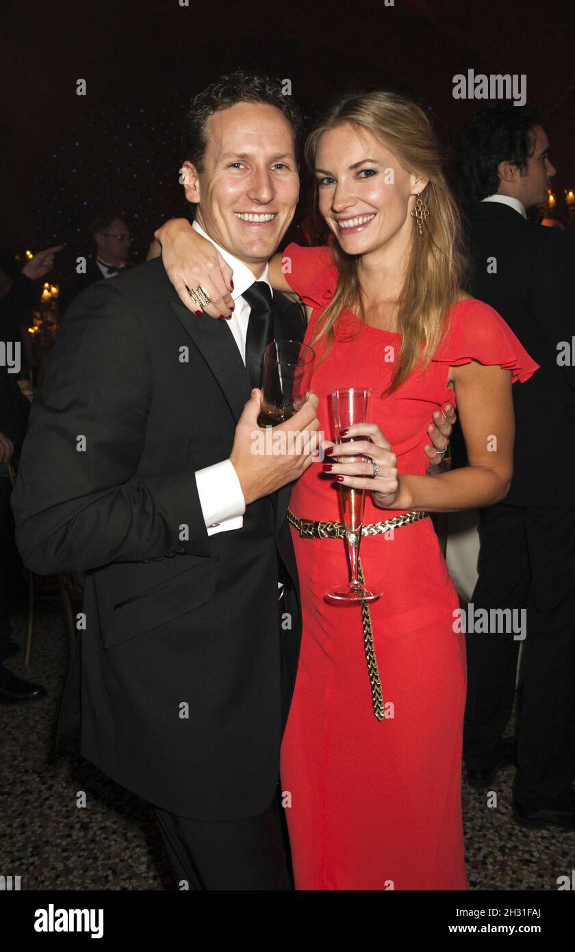 Brendan Cole and Zoe Hobbs attend the 'Chain of Hope' fundraising ball ...